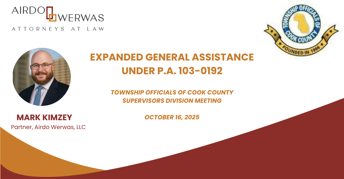 Mark Kimzey presents on General Assistance at the Township Officials of ...